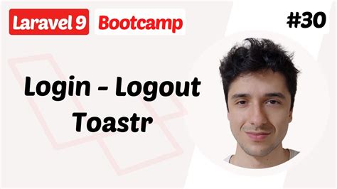 Login Logout Toastr Laravel Bootcamp Youtube