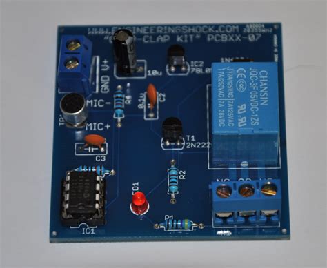 the clap clap on clap clap off relay driver circuit follow up instructables