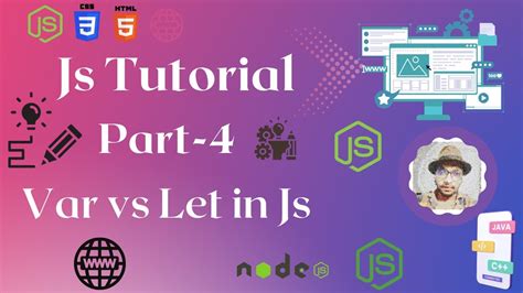 Var Let And Const In Js Javascript Tutorial Youtube