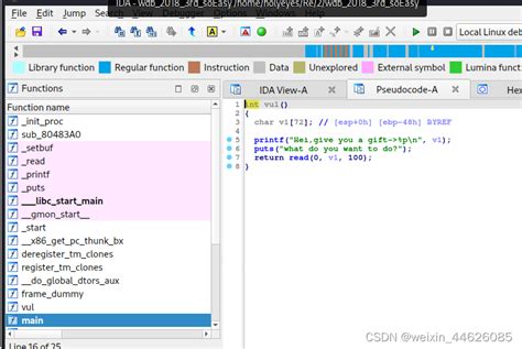 从零开始做题：逆向wdb20183rdsoeasyctf 逆向题目so Easy Csdn博客