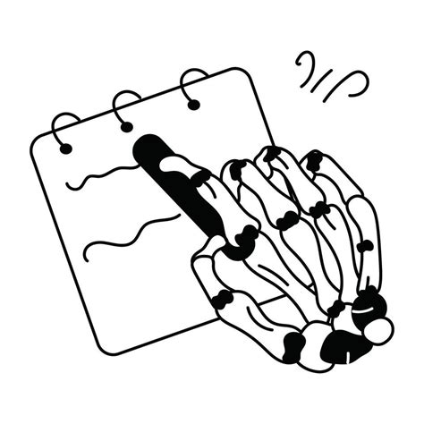 Trendy Writing Notepad Vector Art At Vecteezy