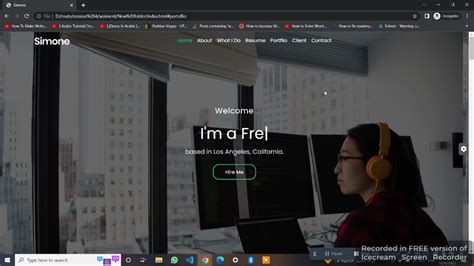 Hagar Ahmed On Linkedin Simple Responsive Template Using Htmlcss