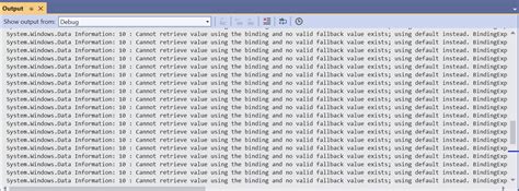 Binding Errors Occurs In Net 70 · Issue 8214 · Dotnetwpf · Github