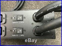 APC AP7724 Rack ATS 2U 230V 32A IEC309 32A In 16 C13 2 C19 Out Power Distribution