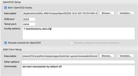 cant debug arduino zero error no source available for 0xfffffffe zero arduino forum