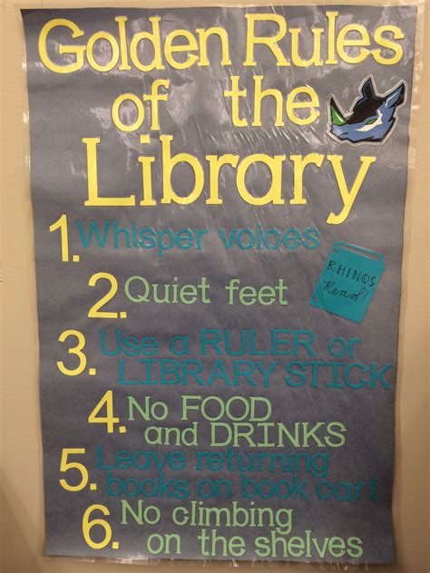Library Rules