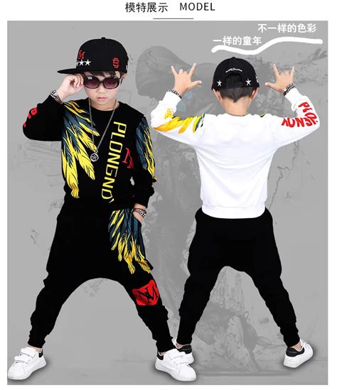 Комплекты одежды для детей спортивные костюмы с длинными рукавами для мальчиков весенне осенние