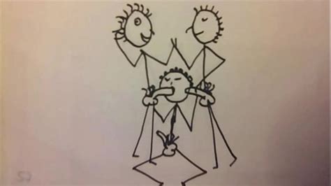Short Stickman Animation Of A Babe Fit Man Giving Two Guys A Blowjob Fun Stop Motion Cartoon By