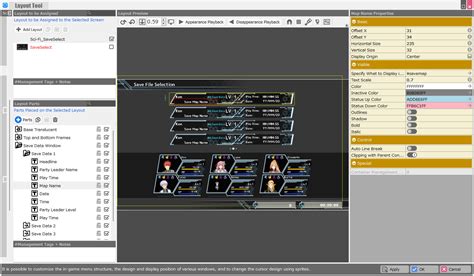 rpg developer bakin layout data sci fi on steam