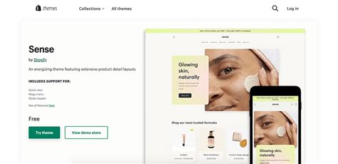 Sense Theme Review Free Online Store 2 0 Shopify Theme