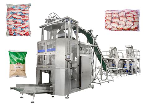 Rice Bag In Bag Counting Repacking Machine
