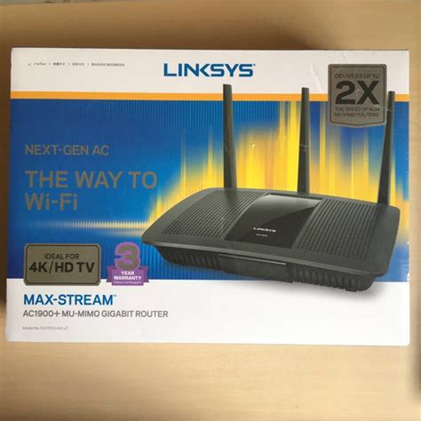 Linksys Max Stream Ac Mu Mimo Gigabit Router Computers Tech Parts Accessories