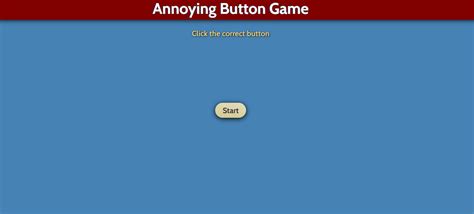 Annoying Button Game Using HTML CSS In JavaScript With Source Code