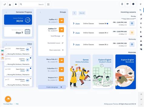Most Amazing RTL Mini Sidebar Light Bootstrap Dashboard EduAdmin