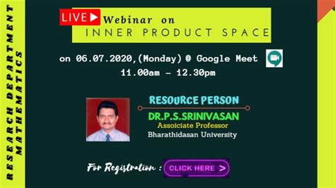 Inner Product Space Youtube