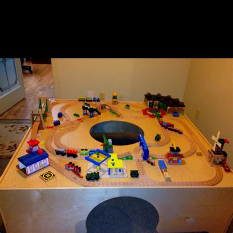 Homemade Train Table Talent Beautiful Design And Purposeful Play