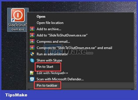 How To Create Slide To Shutdown Function On Windows