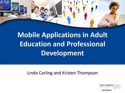 Mobile Applications And Adult Education Pptx Computer Software And
