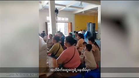 မူဆယ်မြို့နယ်အတွင်းက တိုက်ပွဲမှာ စစ်ဘေးရှောင် ၁၀၀ ကျော် ပန်ခမ်းရွာဘုန်းကြီးကျောင်းမှာ တိမ်းရှောင