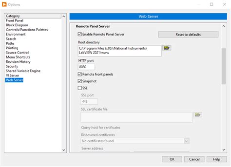 Problems With Web Publishing Tool Labview Problemas Con Web Publishinn Tool Ni Community