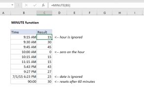 Excel SECOND Function Exceljet