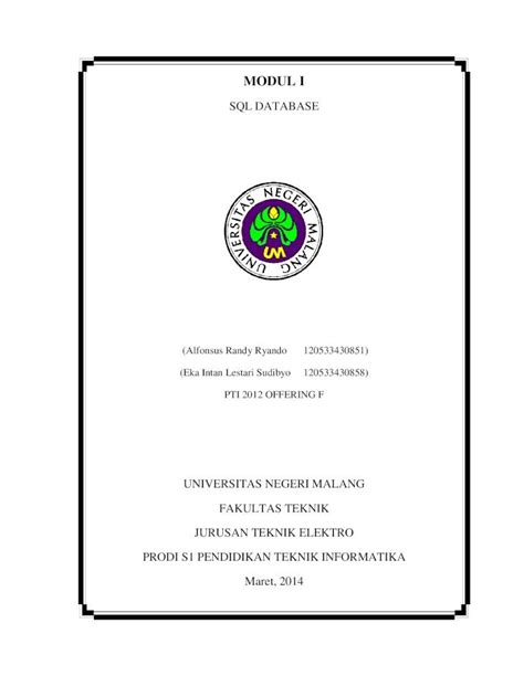 pdf modul sql database dokumen tips