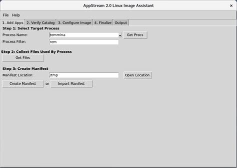 Using Python To Power An Appstream 20 Linux Imaging Assistant Gui