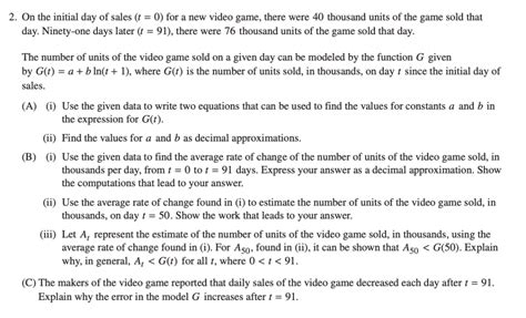 AP Precalculus FRQ Your How To Guide Albert