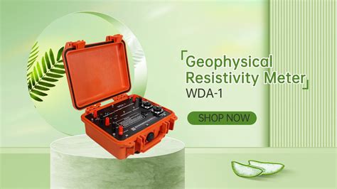 Geophysical Resistivity Meter Underground Water Detection Equipment 3d