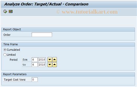 kkbc ord sap tcode analyze order