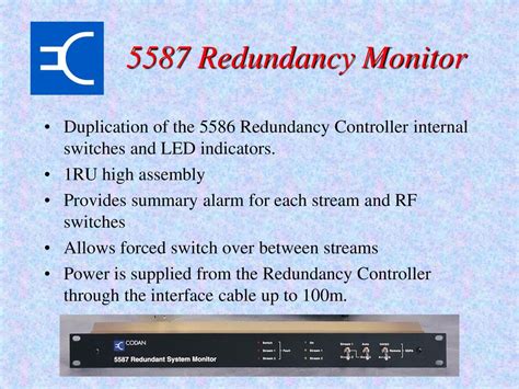 redundancy switching components ppt download