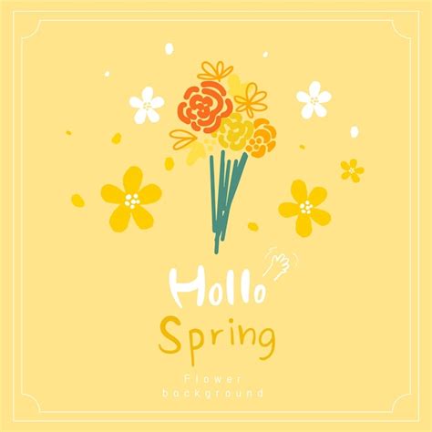 Premium Vector Spring Background