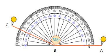 Using A Protractor Draw An Angle Of