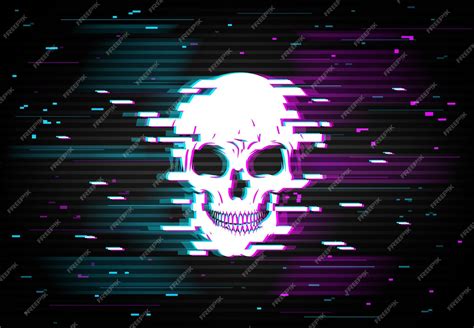Premium Vector Hacker Attack Cybersecurity Breach Vector Glitch