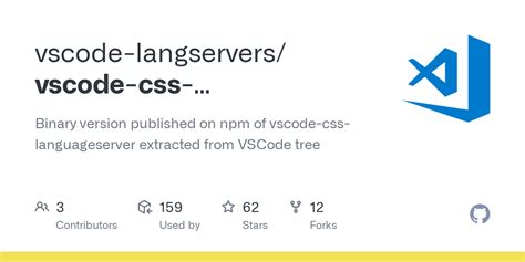 Github Vscode Langservers Vscode Css Languageserver Bin Binary