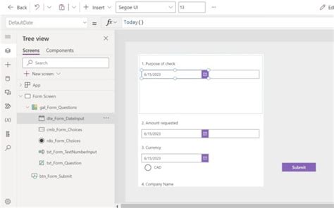 Power Apps Dynamic Forms Generate Forms From Question List