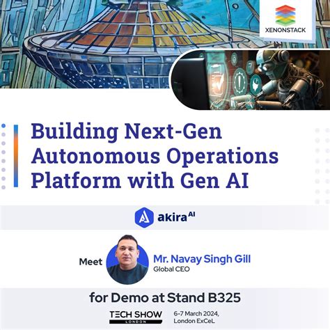 Learn About Generative Ai At Tech Show London Xenonstack Posted On