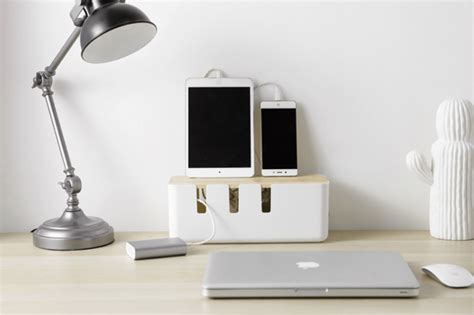 Extension Organizer That Elegantly Hides All Your Cables