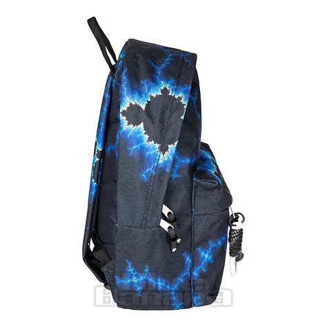 Hype Lightning Backpack Black Blue Blue Banana