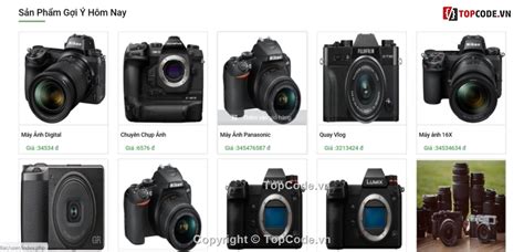 Website B N Camera Theo M H Nh Mvc Php Mysql