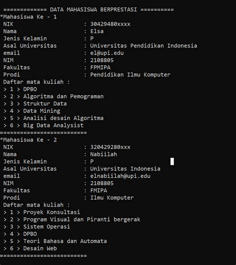 GitHub Elsaa LATIHAN DPBO