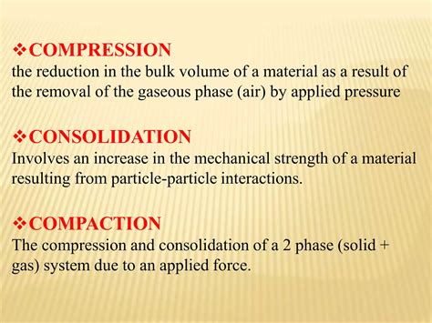 Compression And Compaction 4rth Prof Pptx