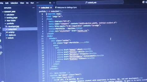 Prajapat Kavitha On Linkedin Codsoft Webdevelopment Internlife Portfolio Codenewbie
