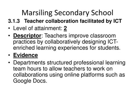 Ppt Marsiling Secondary School Powerpoint Presentation Free Download Id 5992569