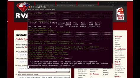 Setting Up Ruby On Rails Tutorial Youtube