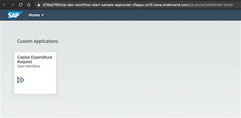 Adding Tile In Fiori Launchpad To Start Workflow I SAP Community