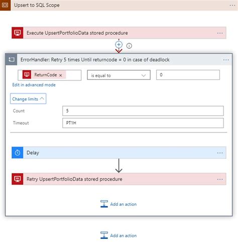 help my logic apps retries are not firing codit
