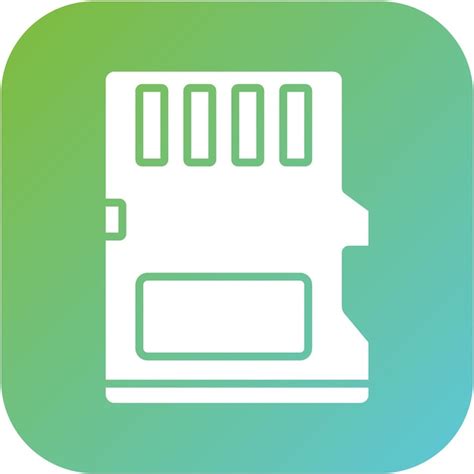 Premium Vector Memory Card Icon Style