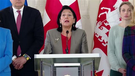 პრეზიდენტის ბრიფინგი Youtube