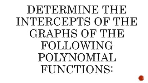 D1 Polynomial Function Pptx